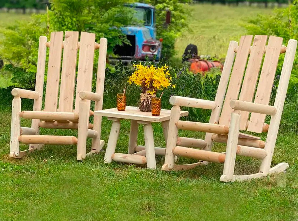 Rustic Outdoor Furniture | Rustic Patio Furniture | Outdoor Log ...